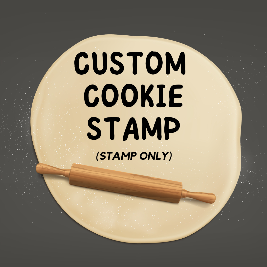 Custom Design Cookie Stamp – Frosted Cutters