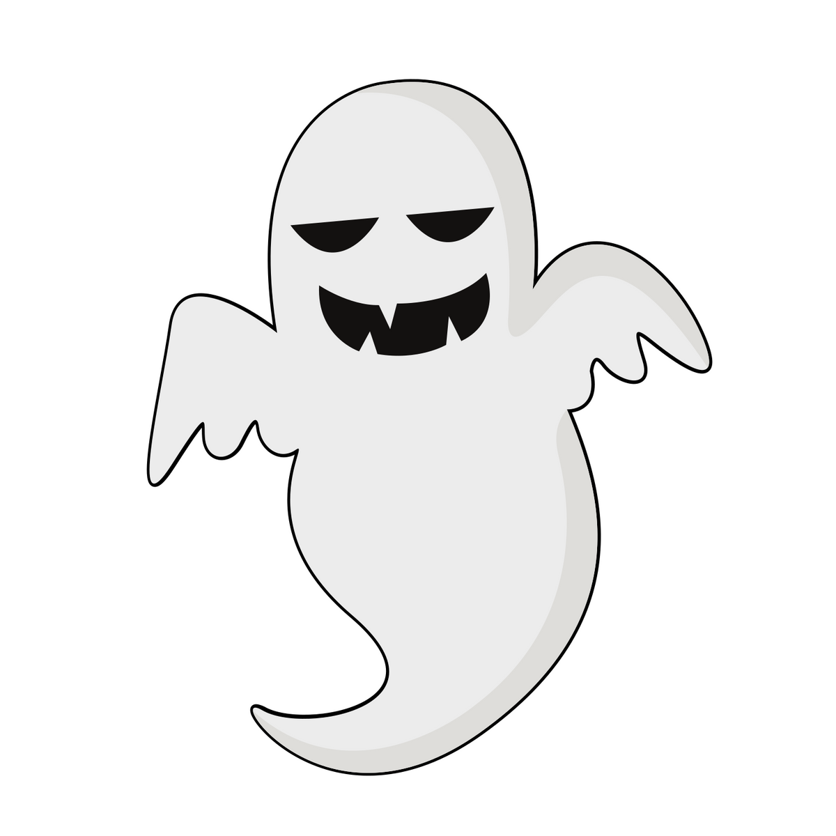 Ghost cookie cutter and stamp – Frosted Cutters